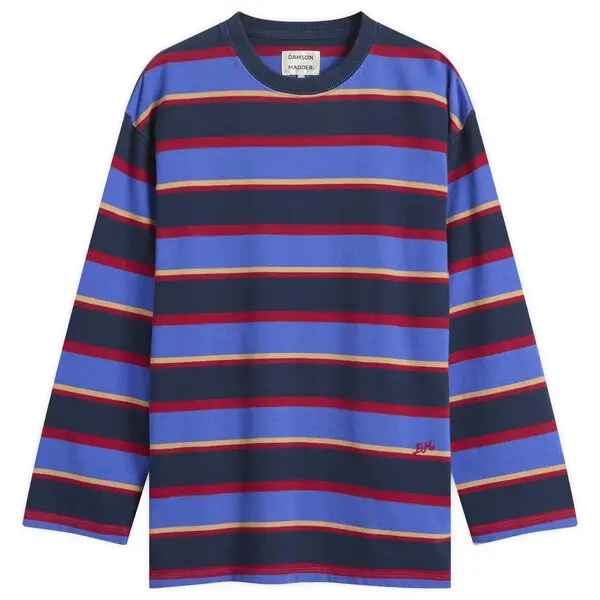 DAMSON MADDER Ali Long Sleeve Stripe T-shirt