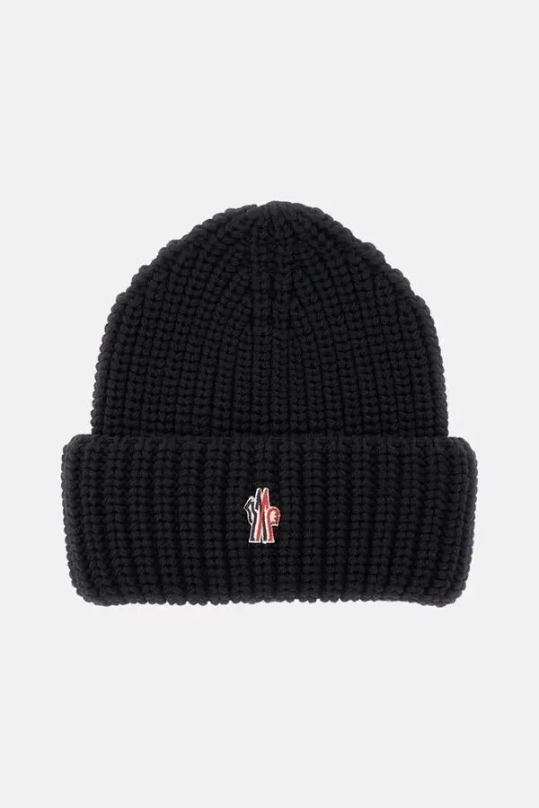 Moncler Wool Hat - Black