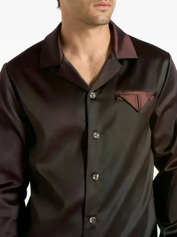 Manière De Voir Constant In Satin Shirt