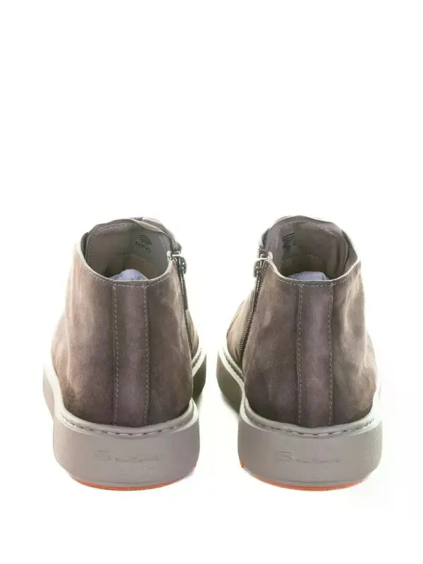 Santoni Suede Ankle Boots