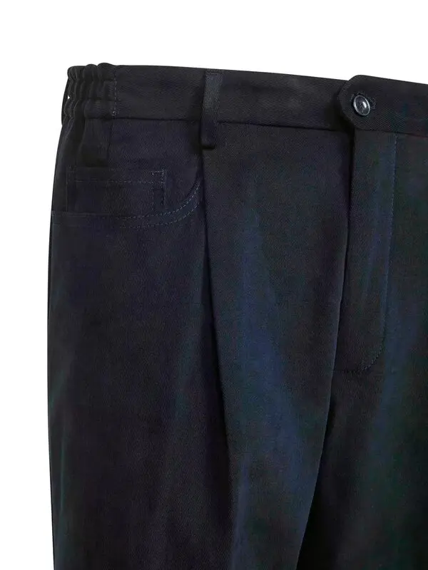 D4.0 Elasticated-waistline Trousers