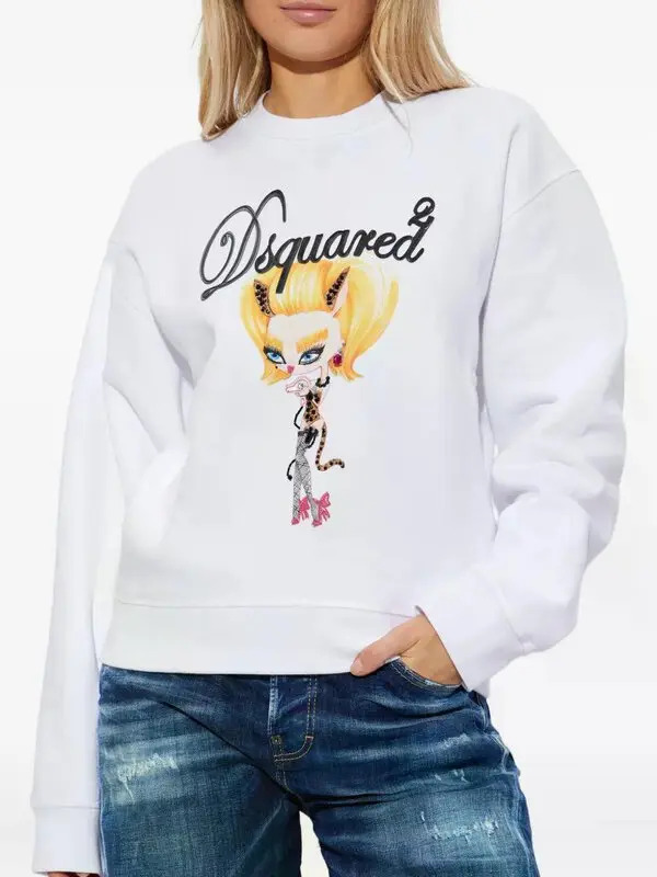 Dsquared2 Printed Sweater