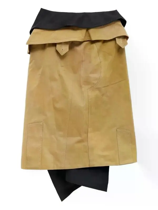 AUGUST BARRON Layered Midi Skirt
