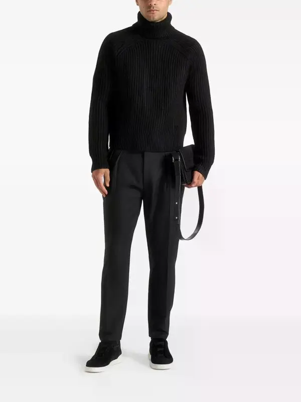 Manière De Voir Rudy Roll-neck Chunky-knit Sweater