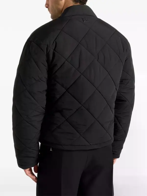 Manière De Voir Emil Quilted Wrap Jacket