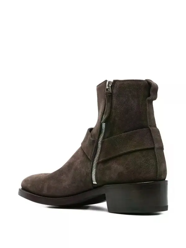 Premiata Leather Biker Boots