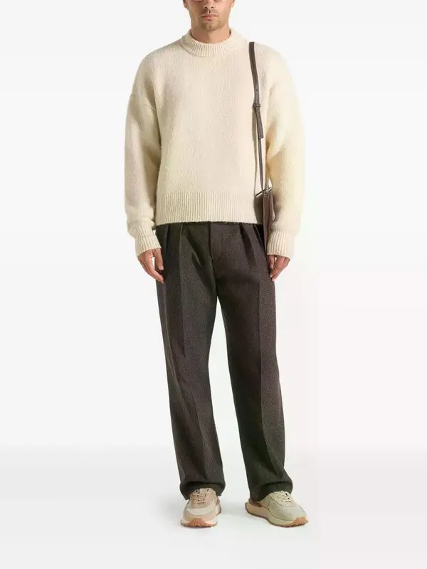 Manière De Voir Brushed-knit Sweater