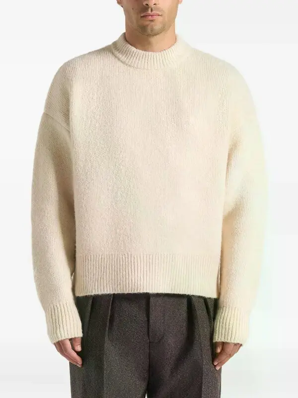 Manière De Voir Brushed-knit Sweater
