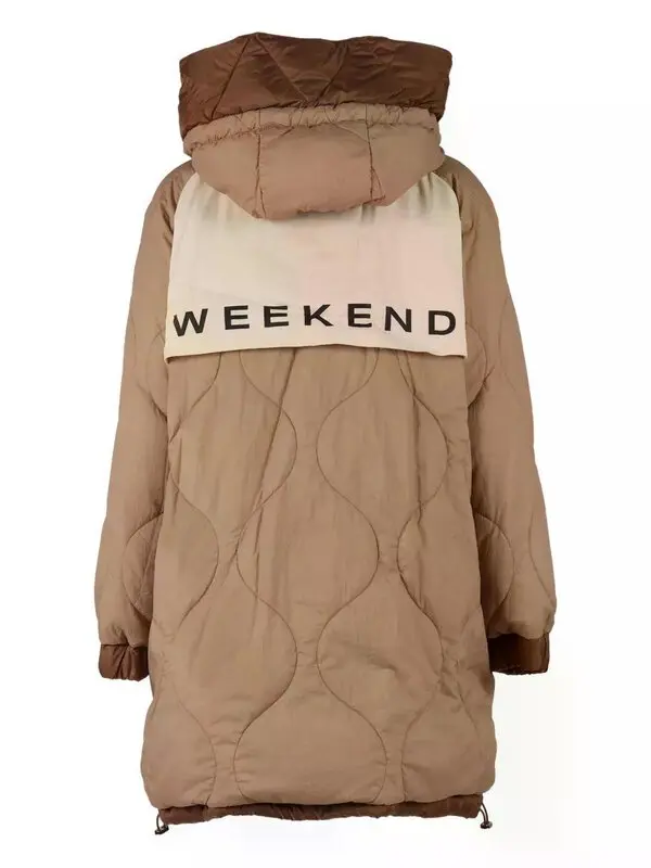 Max Mara Hooded Quilted Coat