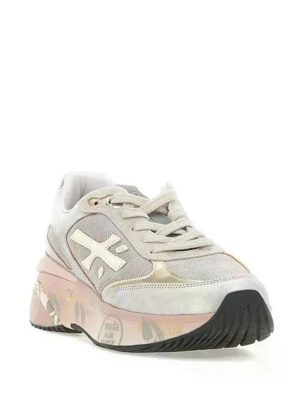 Premiata Moerund7797 Logo Sneakers - Silver