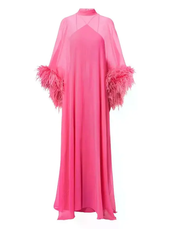 TALLER MARMO Feather-trim Tunic