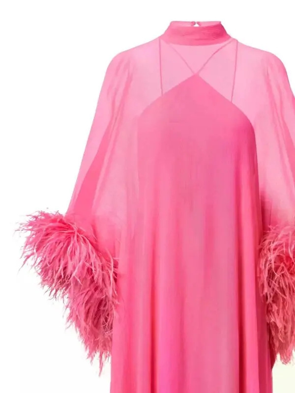 TALLER MARMO Feather-trim Tunic