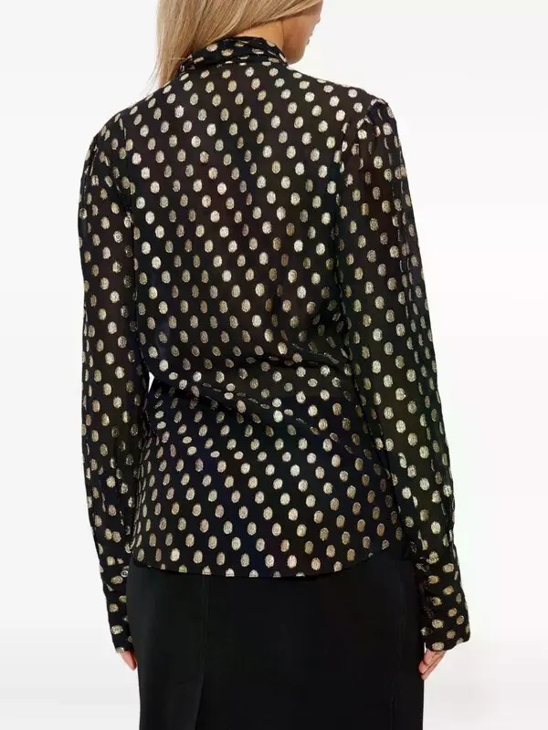Dsquared2 Polka-dot Tie Shirt