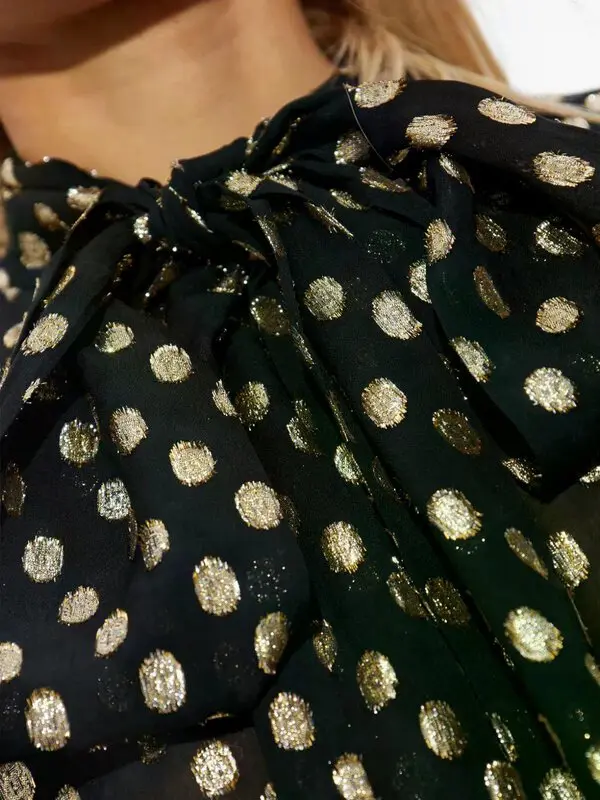 Dsquared2 Polka-dot Tie Shirt