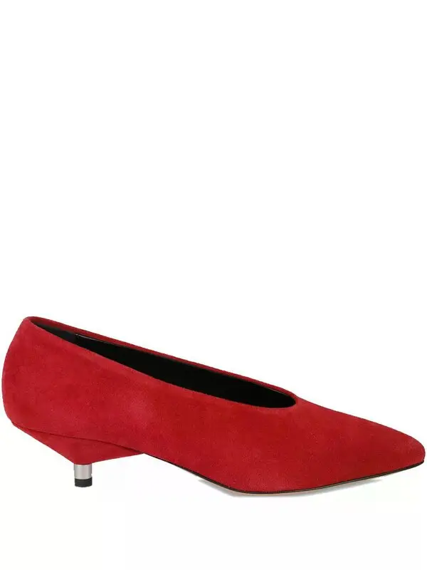 Isabel Marant Étoile Ebisa Pointed-toe Pumps - Red