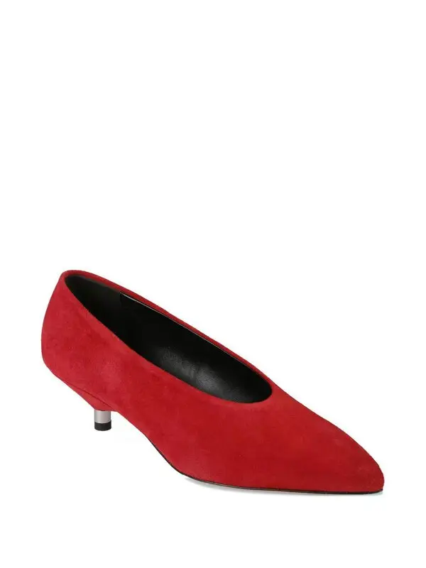 Isabel Marant Étoile Ebisa Pointed-toe Pumps - Red