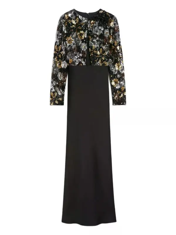 Max Mara Sequin-embellished Maxi Dress