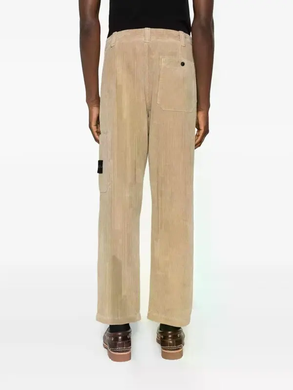 Stone Island Corduroy Straight-leg Trousers
