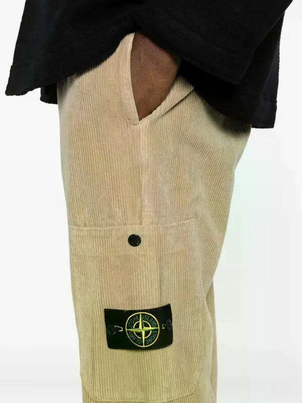 Stone Island Corduroy Straight-leg Trousers