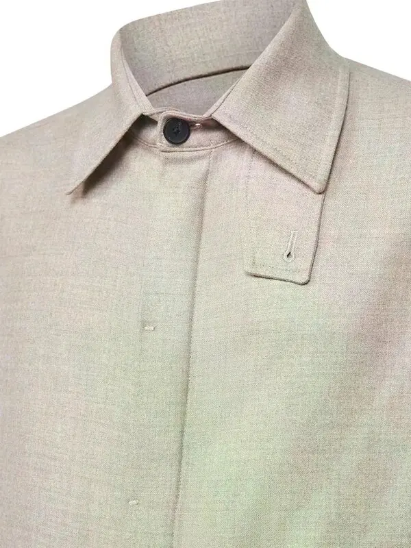 D4.0 Buttoned-collar Shirt Jacket