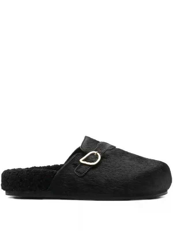 ANCIENT GREEK SANDALS Vasilitsa Mules - Black