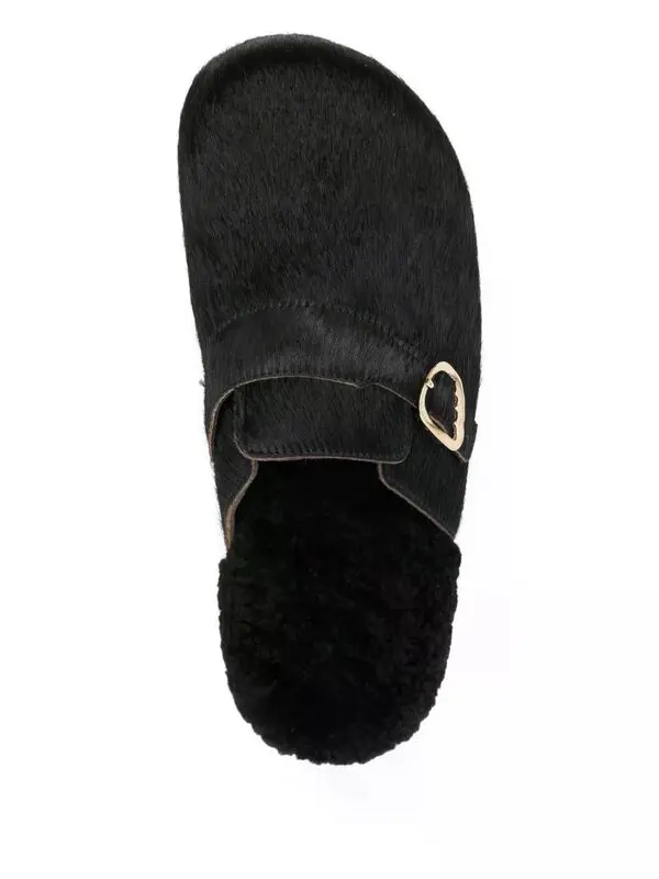 ANCIENT GREEK SANDALS Vasilitsa Mules - Black