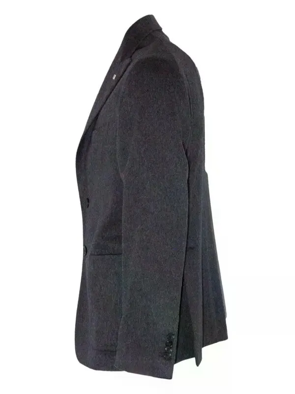 Tagliatore Button Pin Blazer - Grey