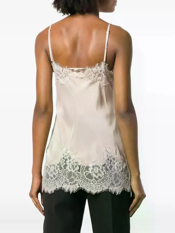 Gold Hawk Lace-trim Top