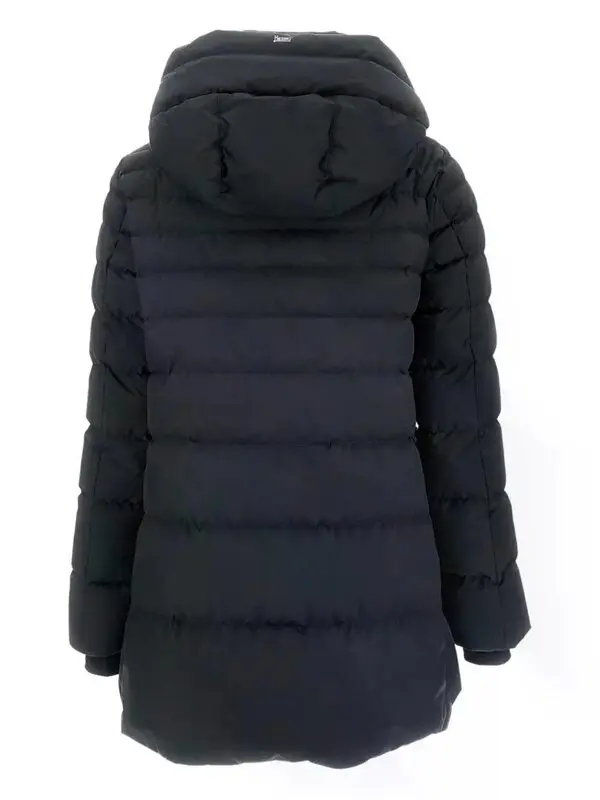 Herno Padded Coat With Detachable Hood - Black