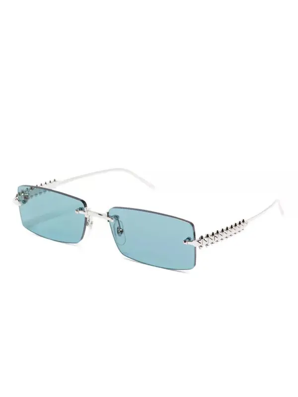 Cartier Studded Sunglasses - Silver