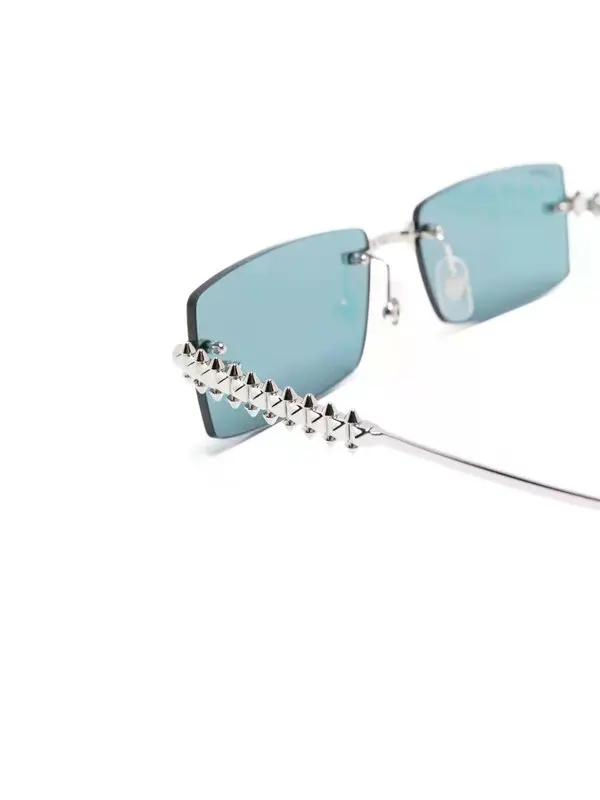 Cartier Studded Sunglasses - Silver