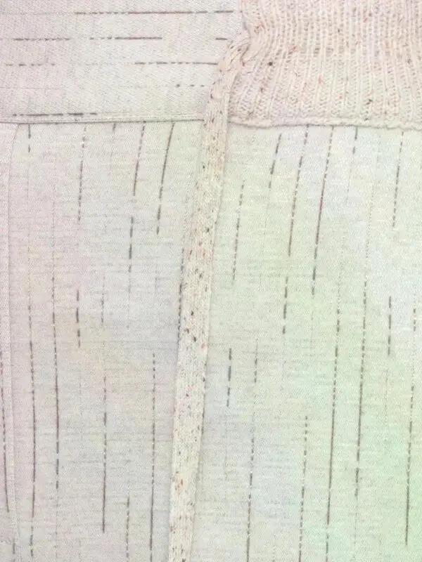 D.exterior Striped Trousers