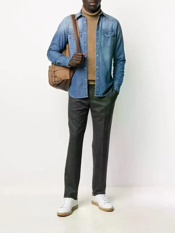 Canali Straight-leg Trousers