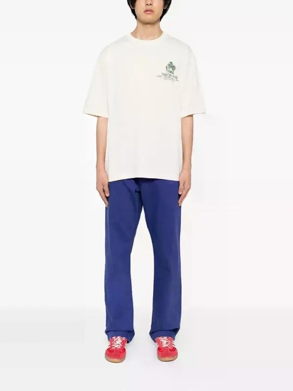 Gant Logo-printed T-shirt - Neutrals