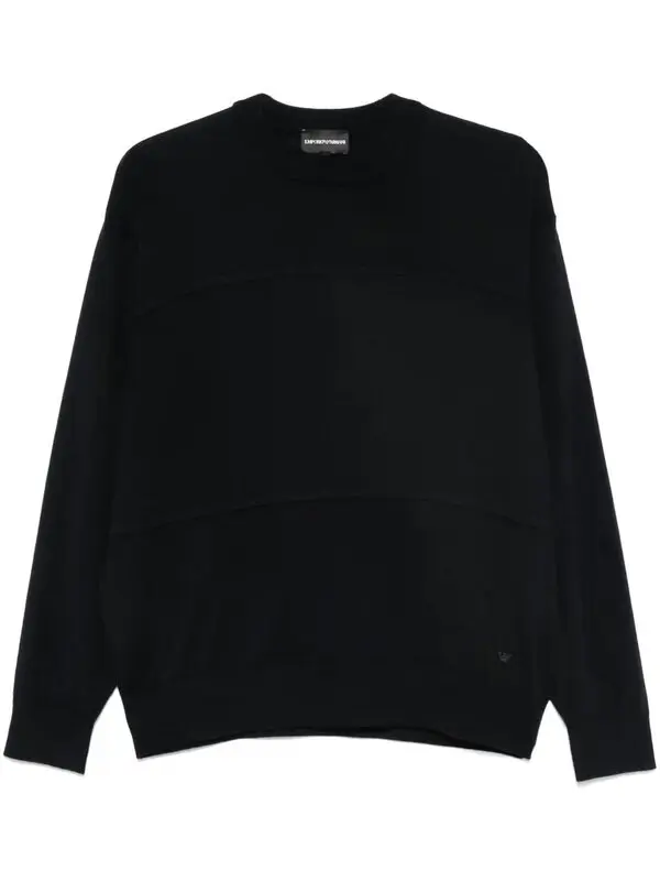 Emporio Armani Panelled Sweater