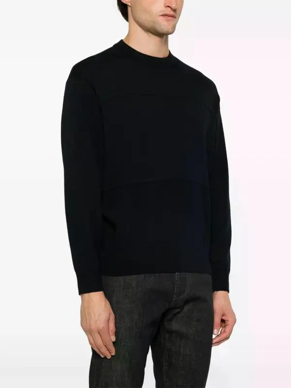 Emporio Armani Panelled Sweater