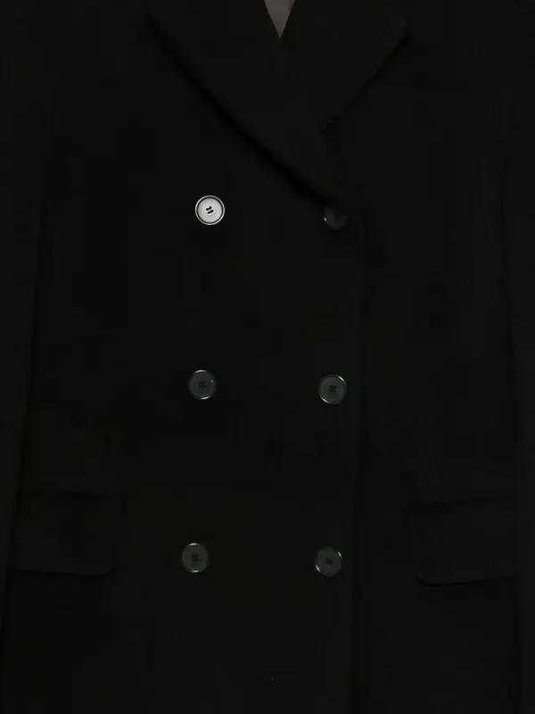 Filippa K Double-breasted Coat - Black