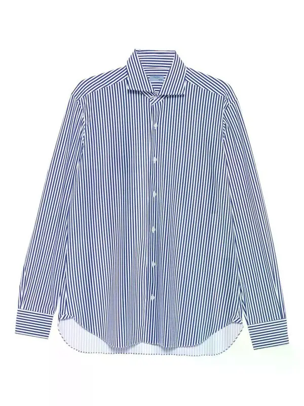 BARBA NAPOLI Striped Shirt