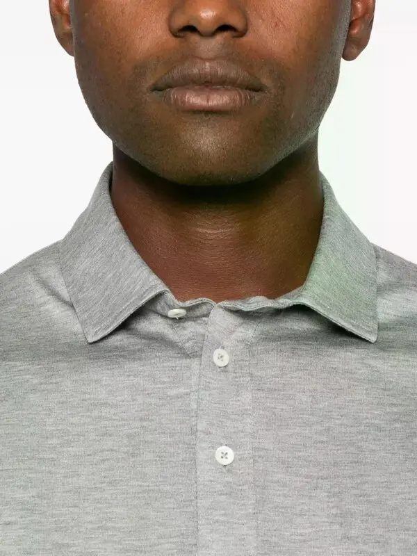 Brunello Cucinelli Button-placket Polo Shirt