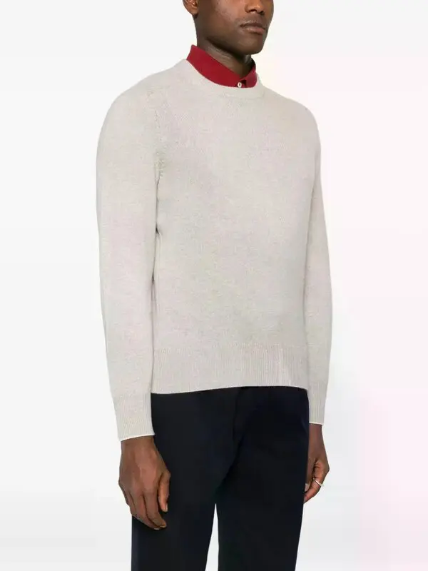 Brunello Cucinelli Cashmere Crew Neck Sweater - Grey