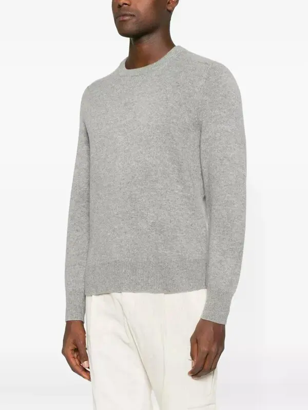 Brunello Cucinelli Cashmere Crew Neck Sweater - Grey