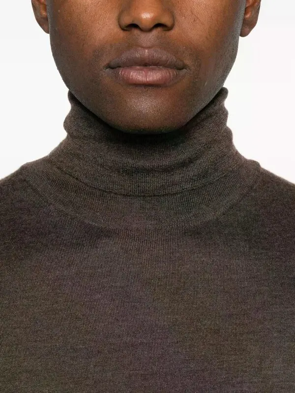 Brunello Cucinelli Roll-neck Sweater - Brown