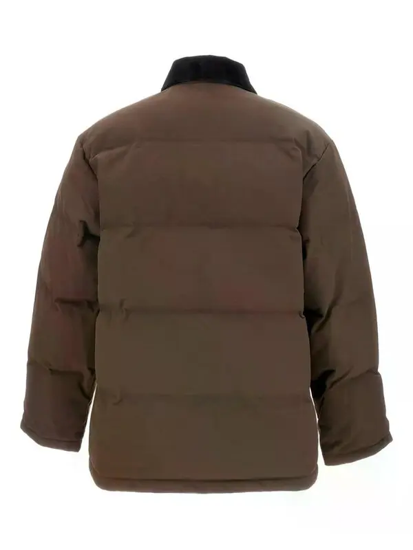 Carhartt Work In Progress Rayler Flap-pocket Puffer Jacket - Brown
