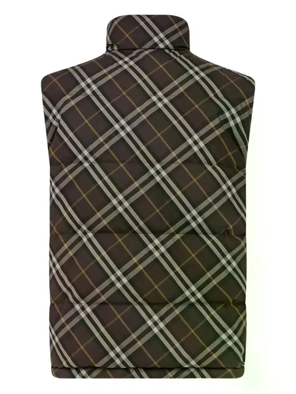 Burberry Check-pattern Padded Gilet