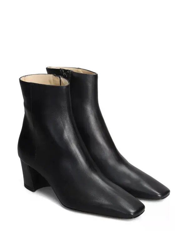 FABIO RUSCONI 60mm Leather Boots