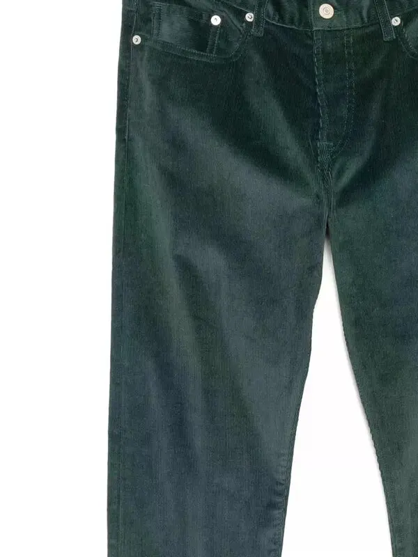 Paul Smith Corduroy Tapered Trousers - Blue