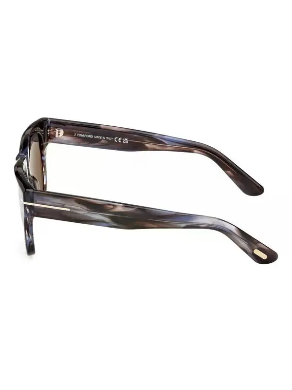 TOM FORD Square-frame Sunglasses - Brown