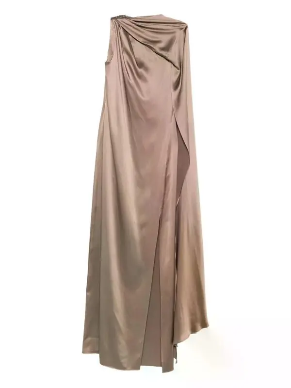 Max Mara Draped Maxi Dress