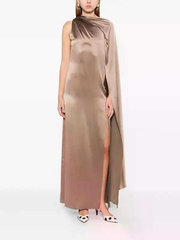 Max Mara Draped Maxi Dress