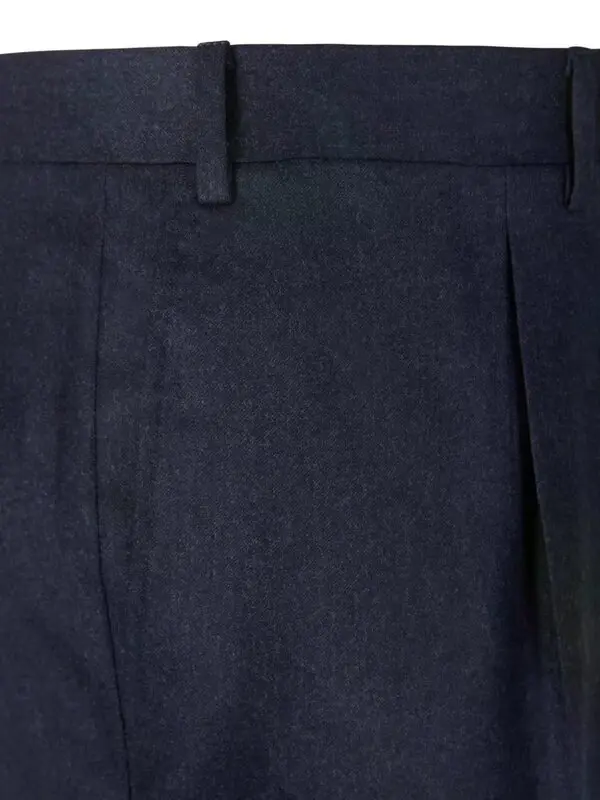 Canali Wool Twill Trousers